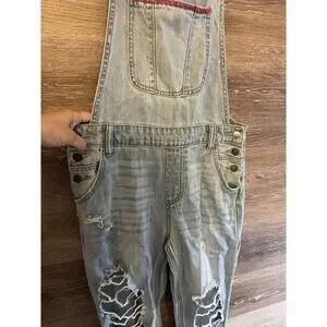 Cello | Pants & Jumpsuits | Cello Denim Jean Overalls Distressed Size ...